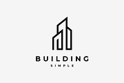 Simple Apartment Building Logo, a Branding & Logo Template by sore.studios