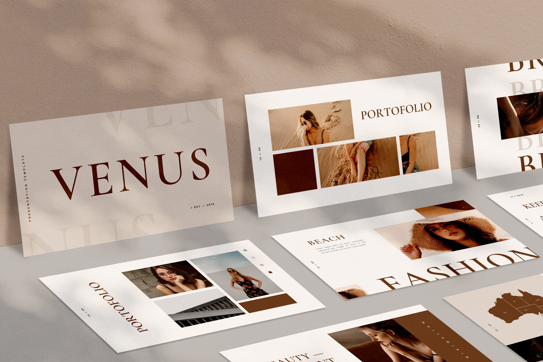 Venus Powerpoint, a Presentation Template by Visuel Colonie®