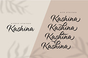 Kashina Brush Script, a Script Font by Debut Studio | Creative Market