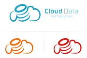 Cloud Data Logo, a Branding & Logo Template by Infographic Paradise