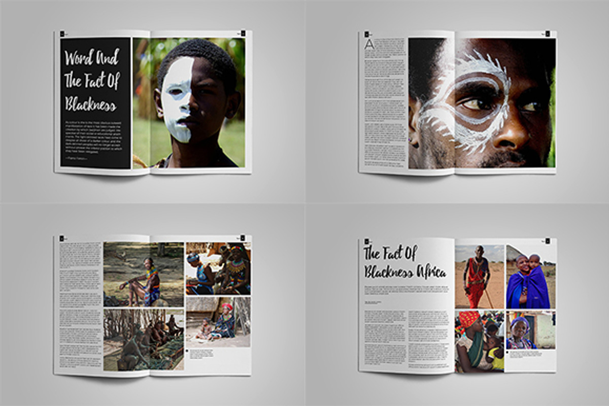 Multipurpose Magazine Template, a Magazine Template by Bookrak Graphic ...