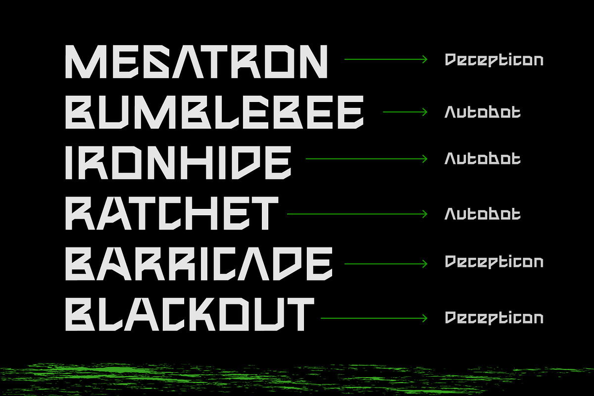 Teroxia - Futuristic Robotic Font, a Font by limitype