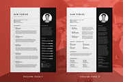 Pro Resume/CV - Sam | Resume Templates ~ Creative Market