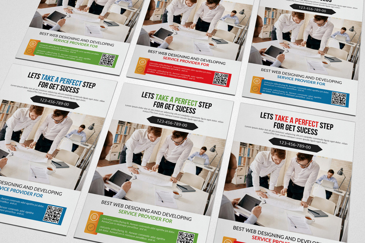 Web Delevoping and Designing Flyer, a Flyer Template by Business Flyers