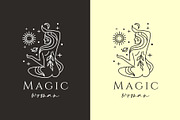 Magic Woman Feminine Celestial Pack, a Templates & Theme by Metrolinevision