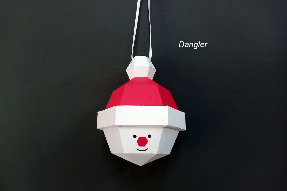 DIY Santa Claus - 3d papercraft, a Templates & Theme by PAPER amaze