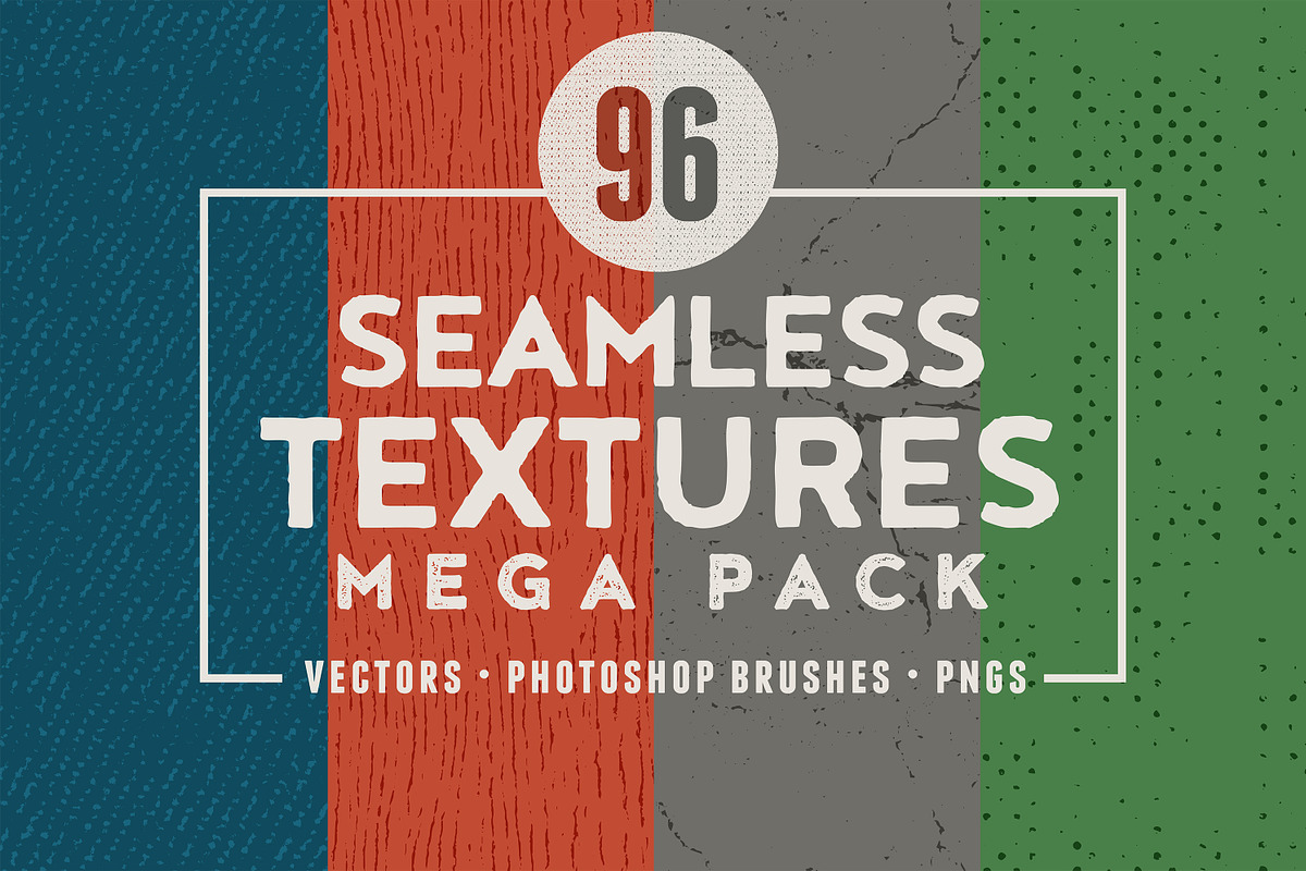 96 Seamless Textures - Mega Pack, a Texture Graphic by Enth Design