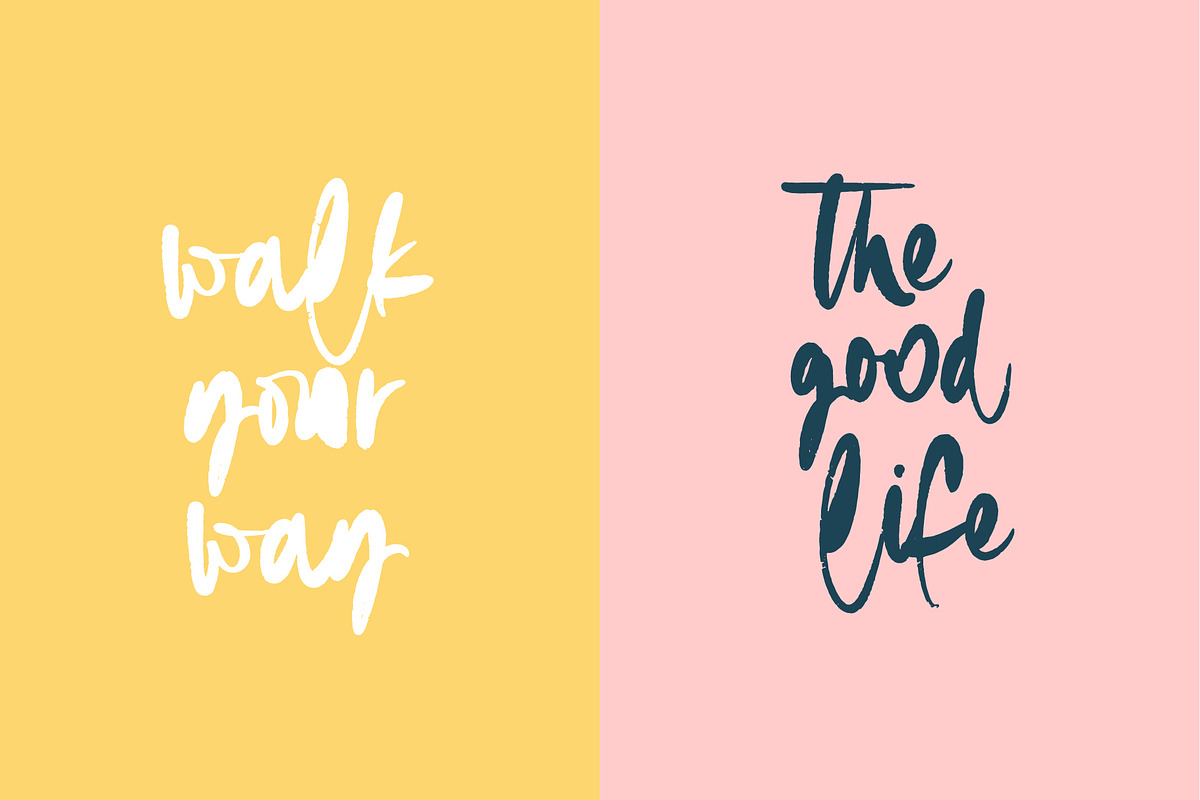 Zip Zappy Handritten Brush Font, a Script Font by VladCristea
