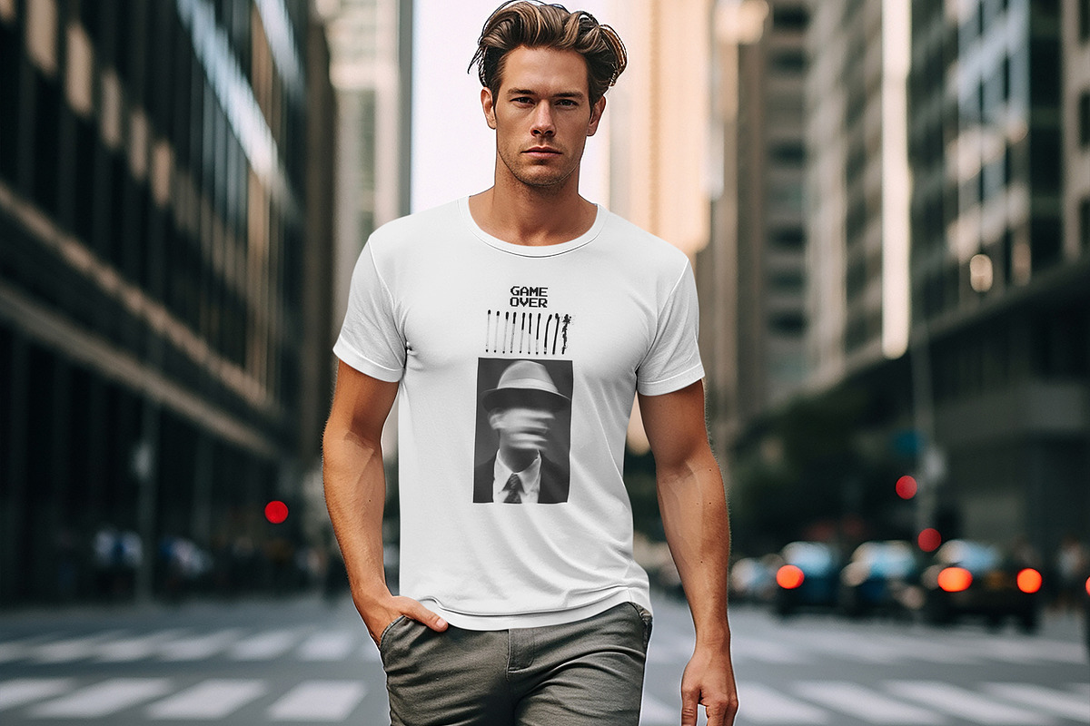 T-Shirt Mockup Stylish Models