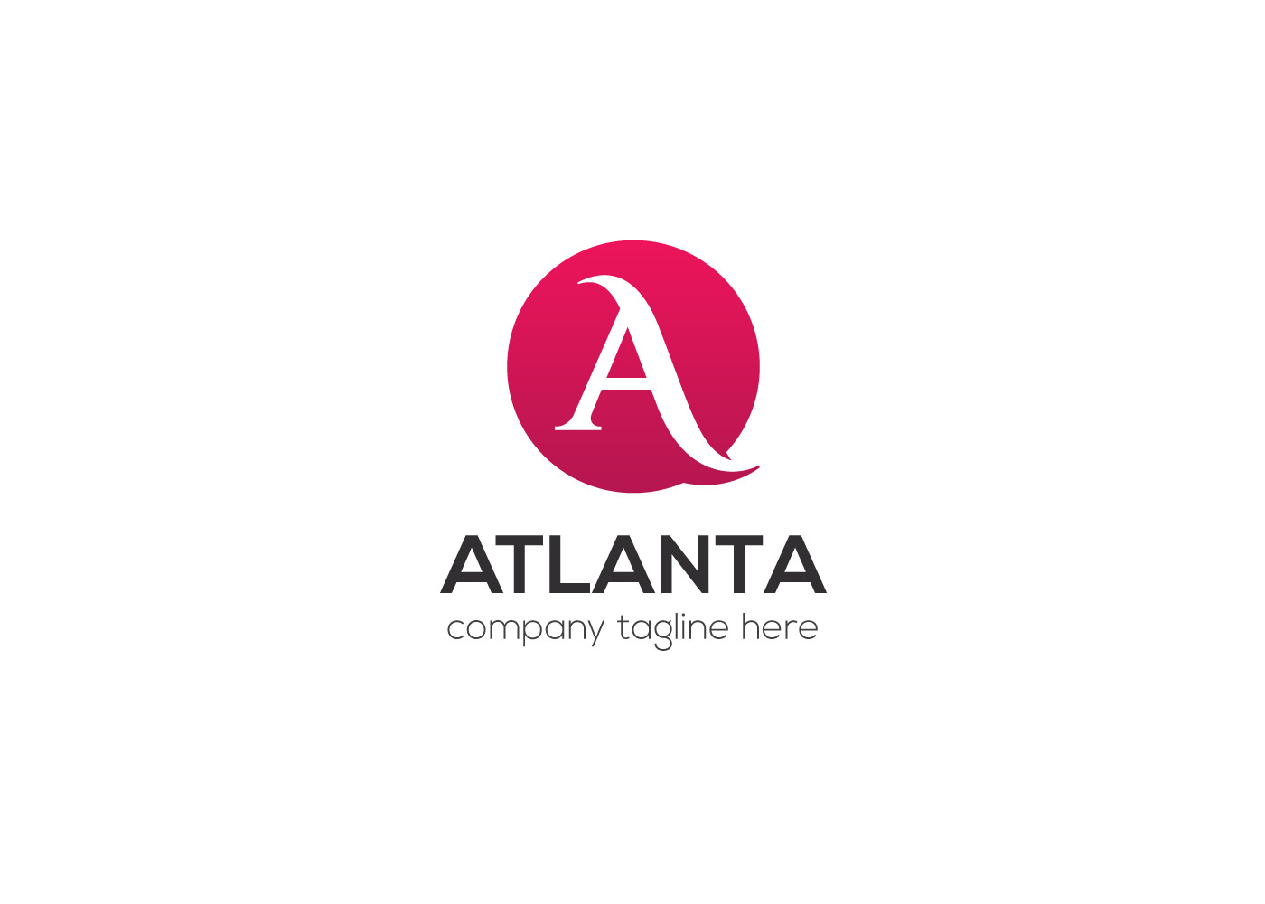 Atlanta Letter A Logo, a Branding & Logo Template by XpertgraphicD