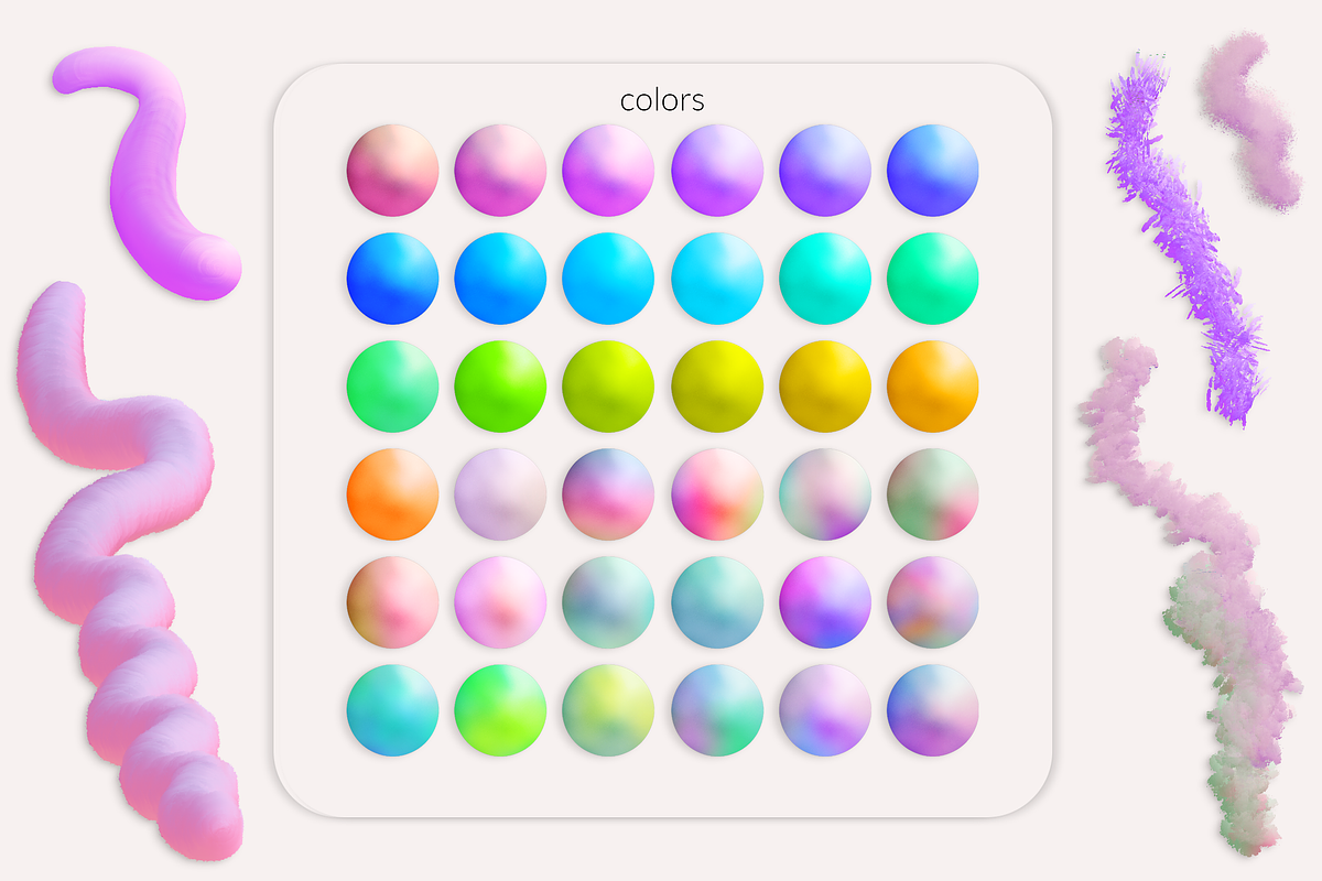 Cartoon Brushes for Photoshop, a Brush Add-On by FaeryDesign