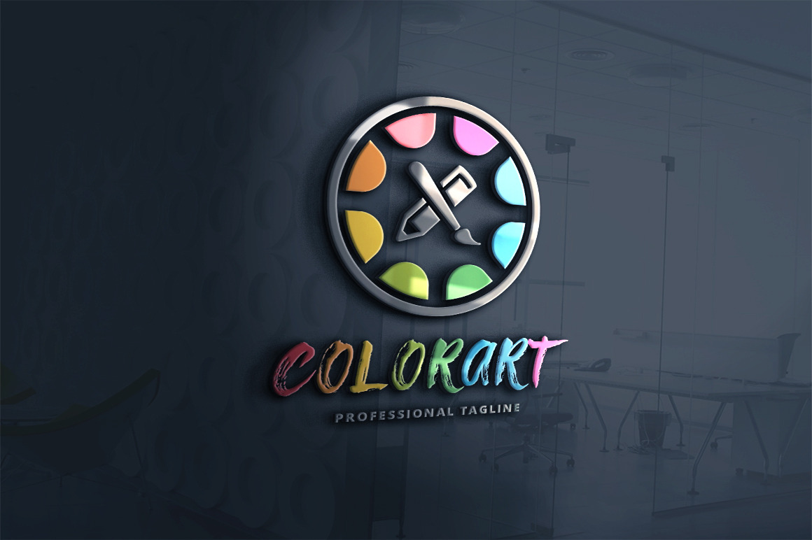 Color Art Logo, a Branding & Logo Template by Design_Planet