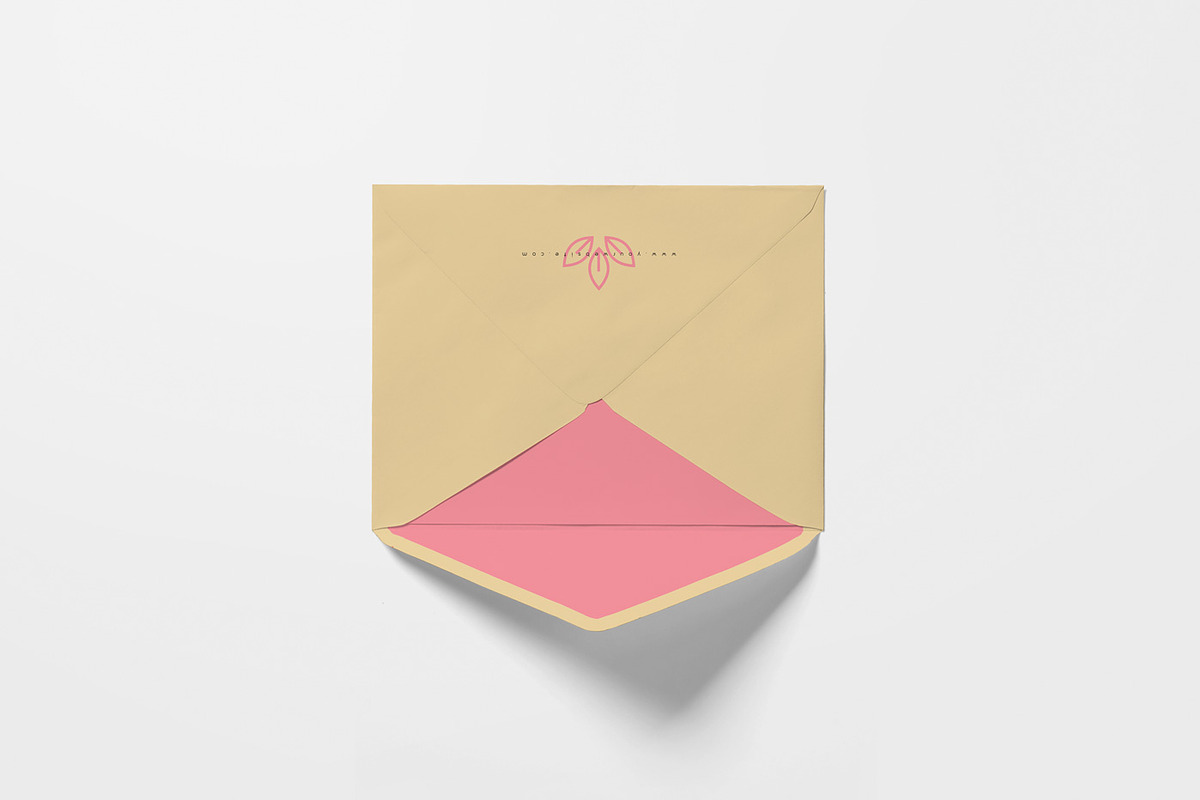 Invitation Envelope & Card Mockups, a Product Mockup by GfxFoundry