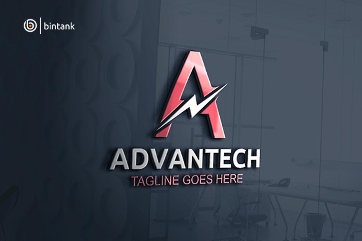 Advantech - Letter A Logo, a Branding & Logo Template by Bintank Studio