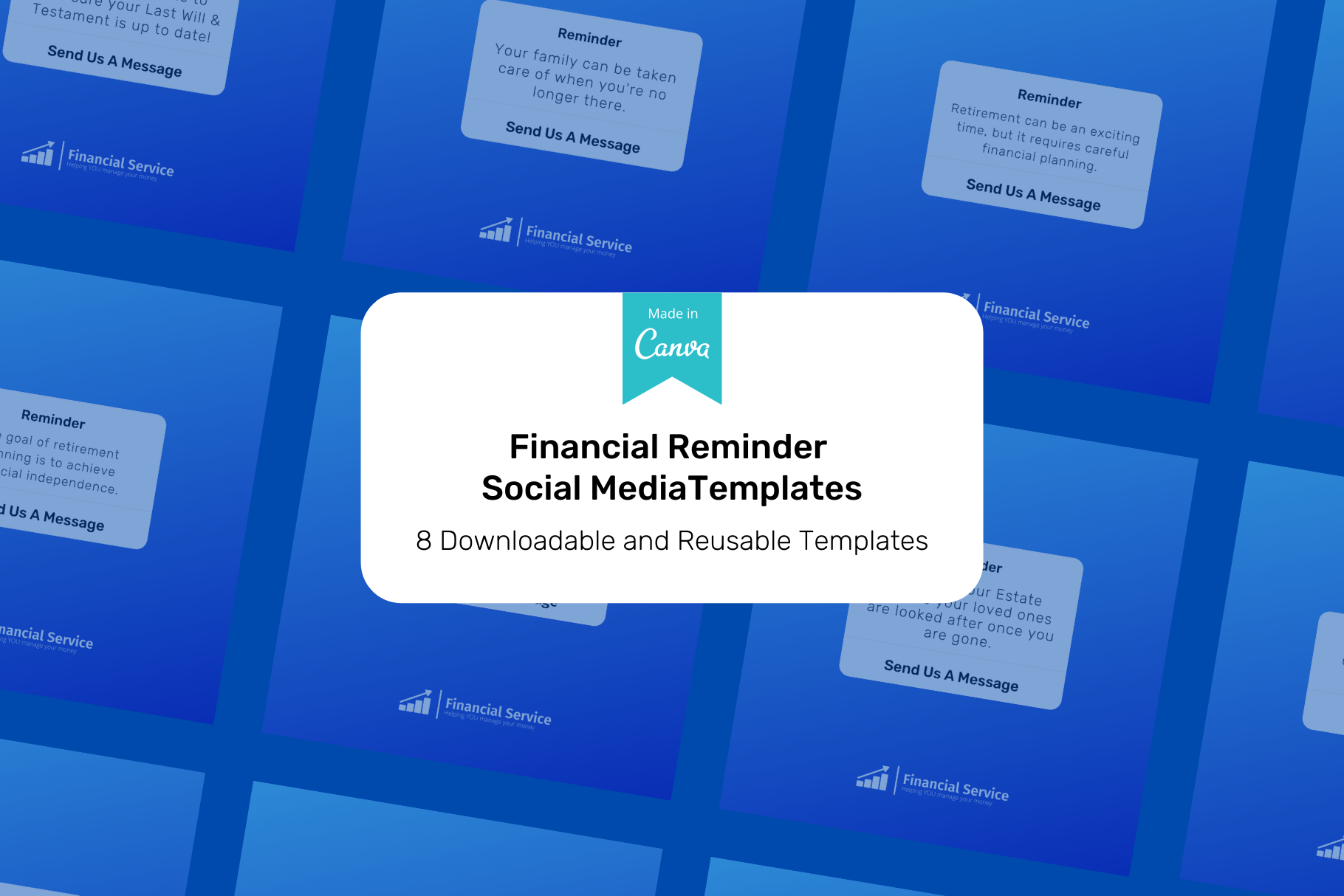 Financial Reminder Templates, a Social Media Template by Sincerely Media