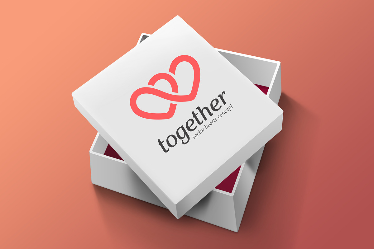 Together Logo, a Branding & Logo Template by IKarGraphics