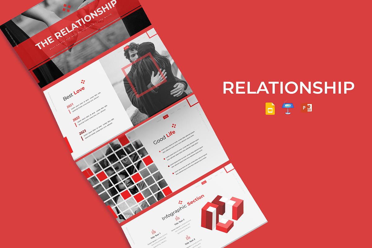 Relationship - Presentation Template, a Presentation Template by AQR Studio