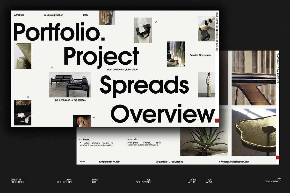 LUMI Portfolio Template | Agency