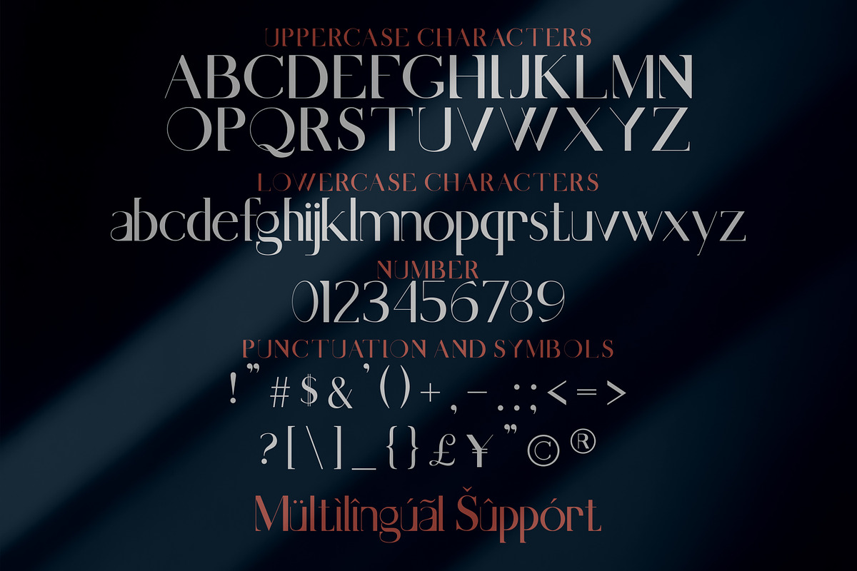 Sattint - Modern serif font