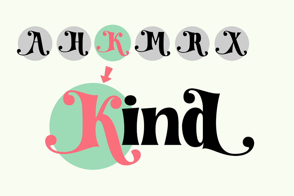 Kind Breakout-Retro Serif Typeface, a Sans Serif Font by moriztype