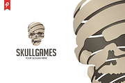 Skull Games Logo, a Branding & Logo Template by ft.studio