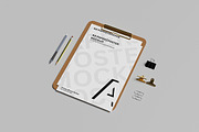 Clipboard Mockup, a Pens & Pencil Mockup by Squashy Creative Studio