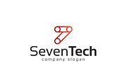 Seven Tech Logo, a Branding & Logo Template by EmilGuseinov