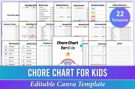 Editable Canva Homework Planner, a Stationery Template by Ultimate ...
