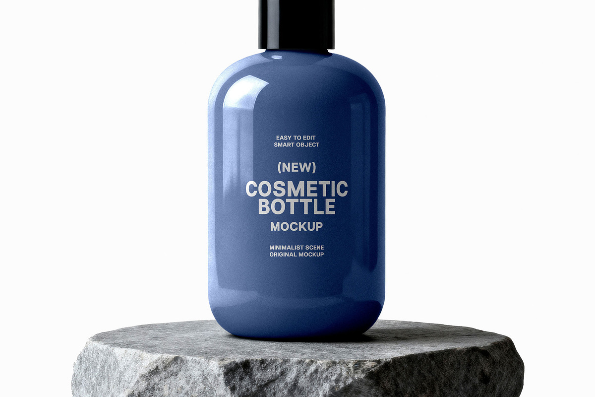 Dispenser Bottle Mockup, a Packaging Mockup by Design Squad