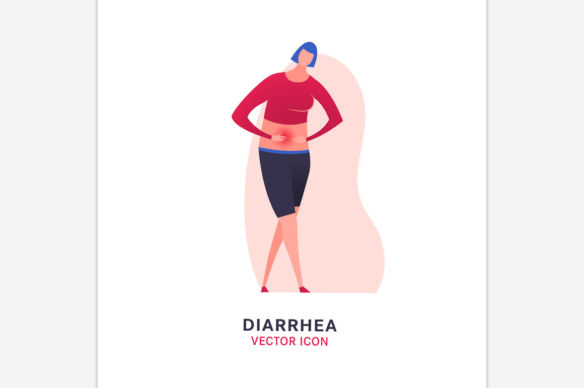 Diarrhea Vector Icon, an Icon by Anna's Shop