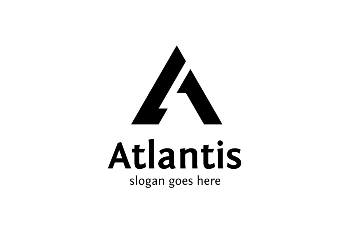 Atlantis Logo Template, a Branding & Logo Template by Xelm