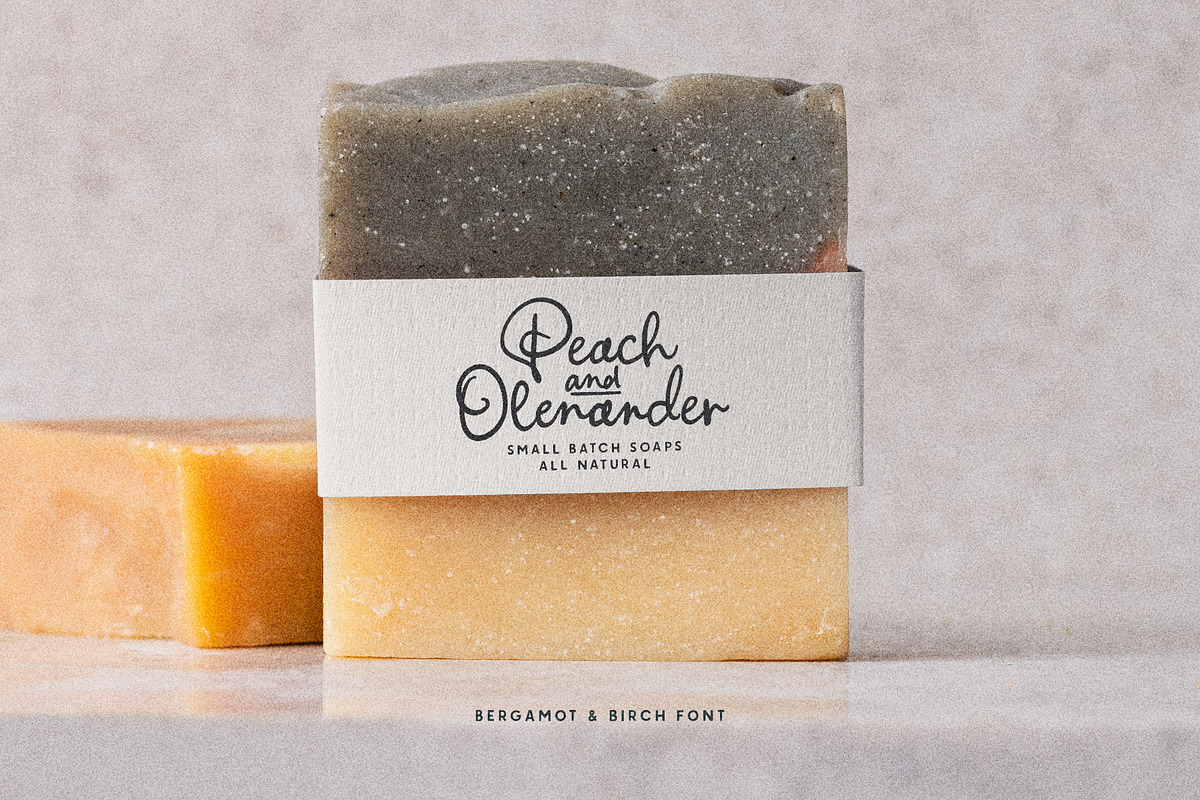 Bergamot & Birch Font Duo, a Script Font by Callie Rian & Co.
