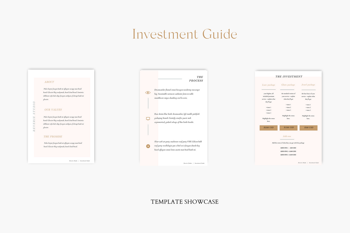 Investment Guide CANVA template, a Magazine Template by Golden Whimsy ...
