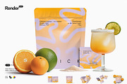 Stand-Up Pouch / Sachet Mockups (8 PSD)