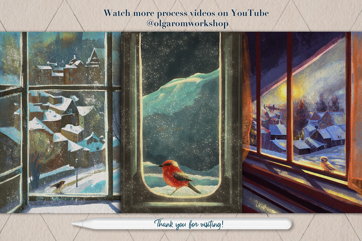 Versatile Gouache Procreate Brushes, a Brush Add-On by OlgaRom ...