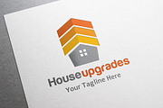 House Upgrades Logo - service, a Branding & Logo Template by gunaonedesign