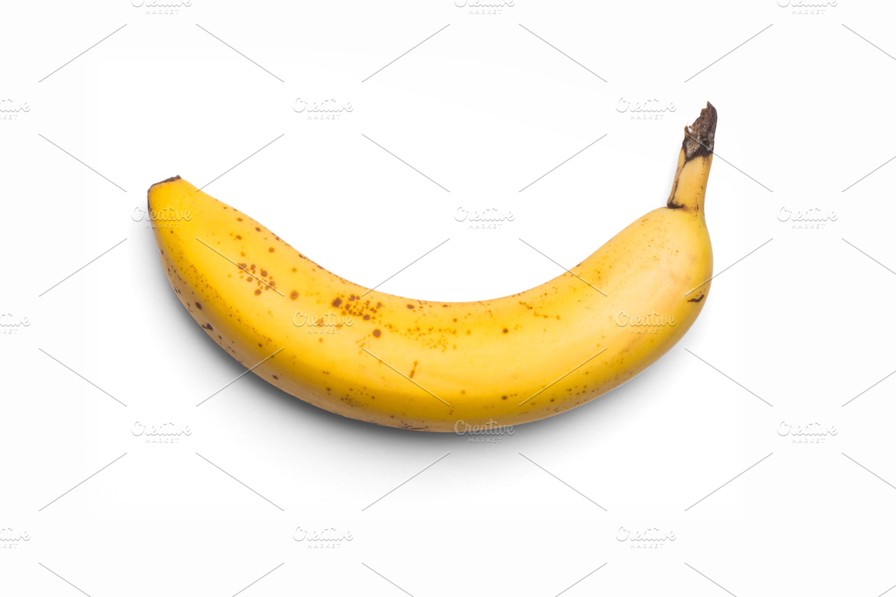 Bannana isolate on white background, a Food & Drink Photo by Itsmesimon ...