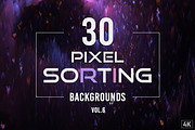 30Pixel Sorting Backgrounds - Vol. 6