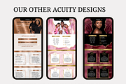 Acuity Scheduling Design Template, a Landing Page Template by Foedesigner