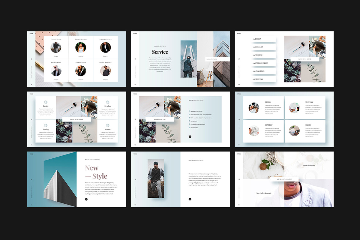 STYLE Google Slides Template, a Presentation Template by Dima Isakov ...