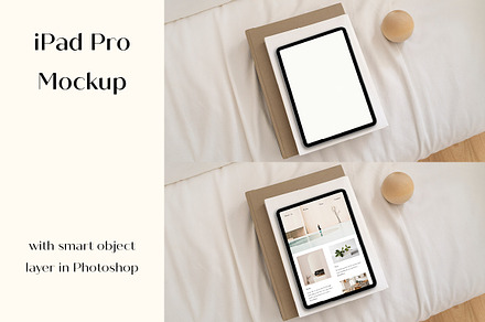 iPad Pro Screen Mockup | iPad Mockups ~ Creative Market