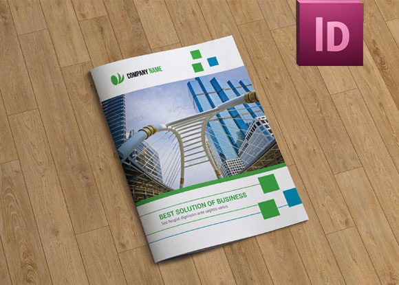 InDesign Business Brochure V35, a Brochure Template by Template Shop
