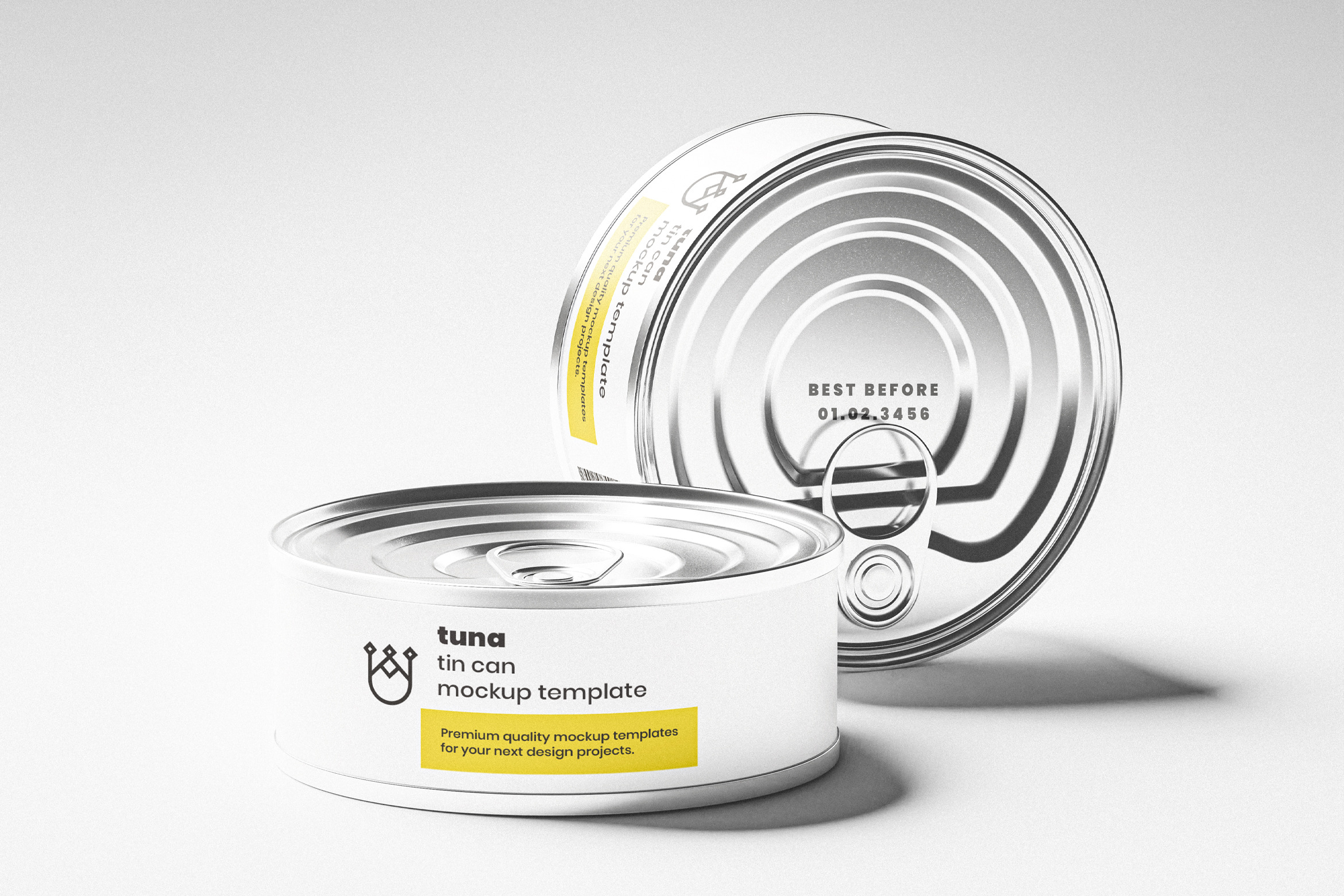 Tuna Tin Can Mockup, a Packaging Mockup by Designer Dude