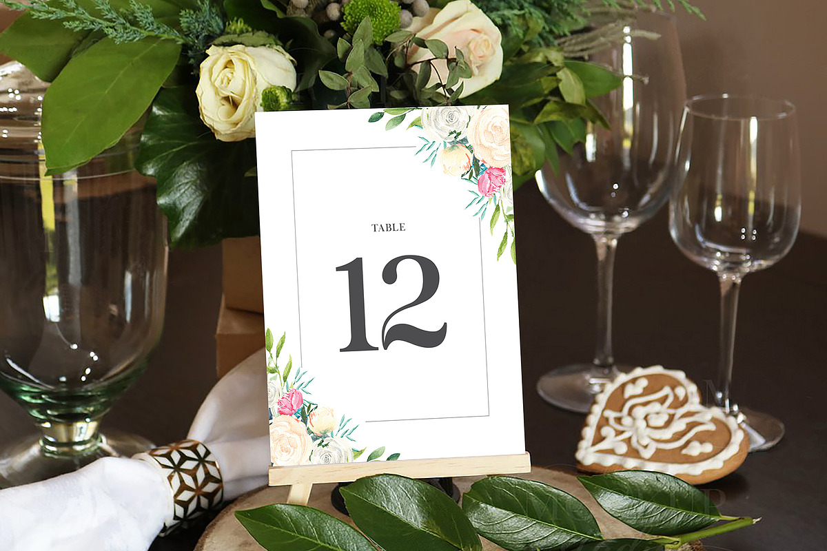 Printable Table Name Card