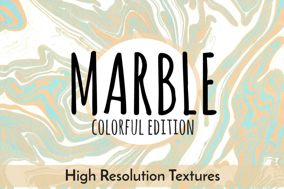 Colorful Marble Textures, a Texture Graphic by Digital Wabi Sabi