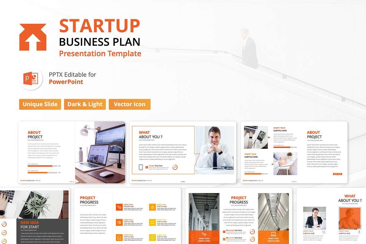 Startup PowerPoint Template | Creative Market