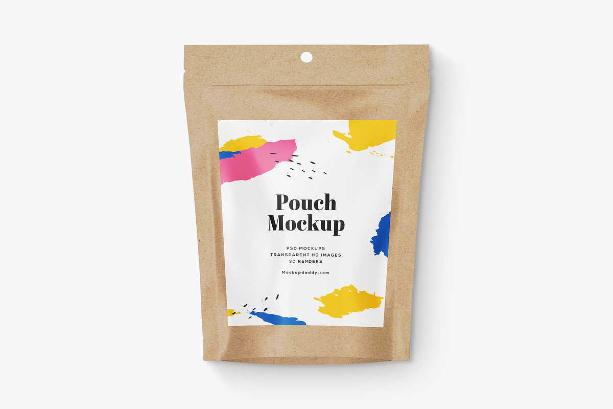 Craft DoyPack Mockup, a Packaging Mockup by Mockupdaddy