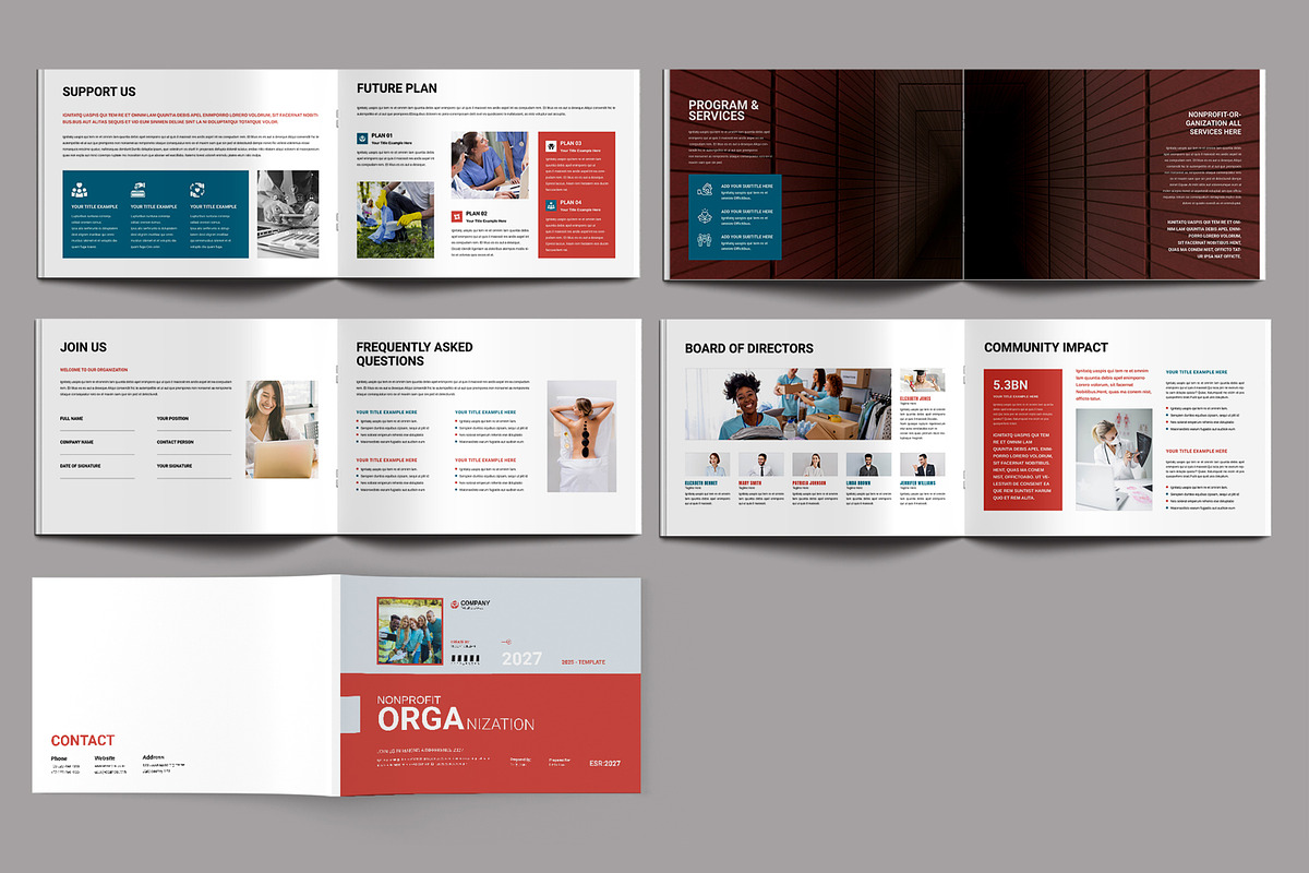 Nonprofit Organization Brochure