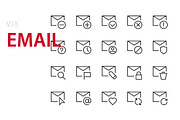 100 Email UI icons | Outline Icons ~ Creative Market