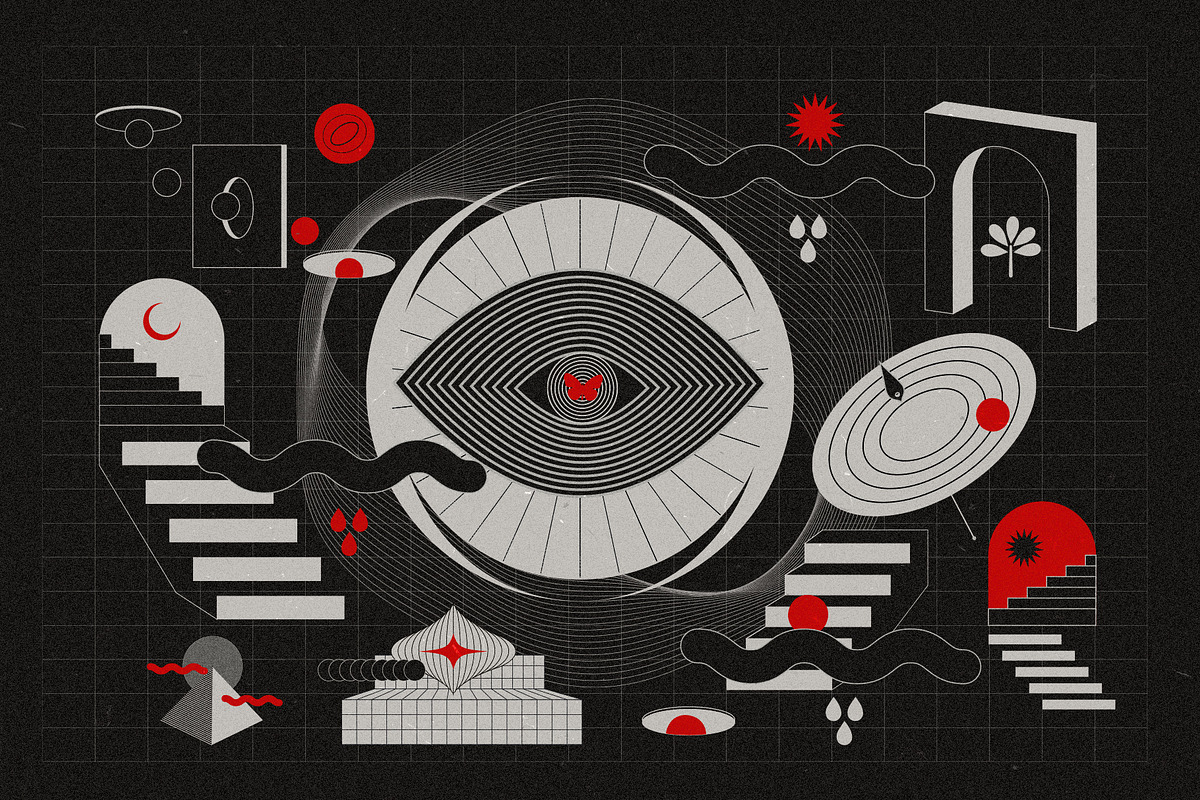 Visual Abstract Shapes, an Object Graphic by Pixflow